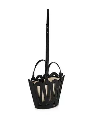 AQUAZZURA Artiste Medium Tote Bucket Bag