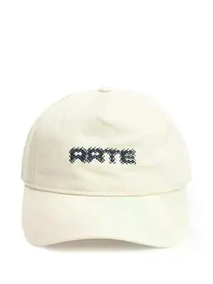 ARTE ANTWERP Embroidered-logo Baseball Cap - White