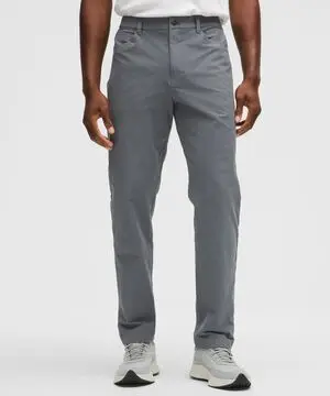Lululemon Abc Classic-fit 5 Pocket Pant 32l - Solar Grey