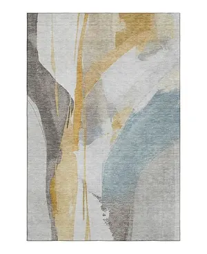 DALYN RUG COMPANY Dalyn Ravenna Washable Rn7 Area Rug, 2'6 X 3'10 Gold