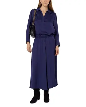 Gerard Darel Bella Midi Skirt - Navy