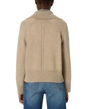 Gerard Darel Edena Zippered Neck Sweater