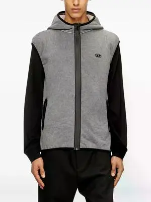 DIESEL® Hooded Sleeveless Sweater