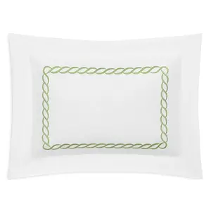 MATOUK Classic Chain Boudoir Sham Spring Green
