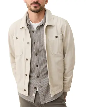 Marine Layer Patrick Canvas Overshirt - Natural