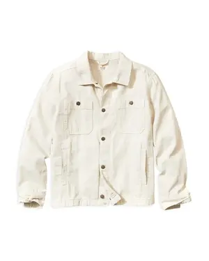 Marine Layer Patrick Canvas Overshirt - Natural