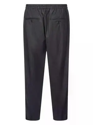 Giorgio Armani Pleated-front Elasticated-waist Trousers