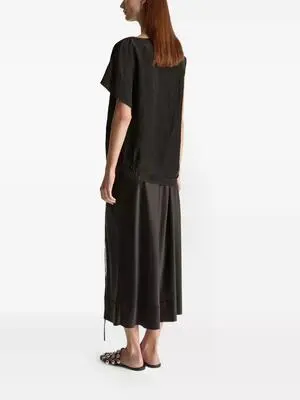LEE MATHEWS Kiki Asymmetric-neck Top