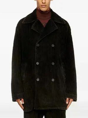 DIESEL Otis Corduroy Double-breasted Coat