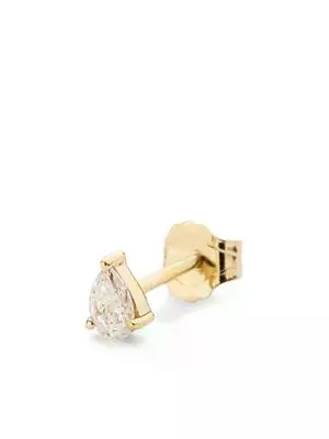 WE BY WHITEBIRD 18k Yellow Pear Diamond Earring - Gold