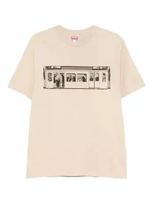 Kenzo Train-print T-shirt