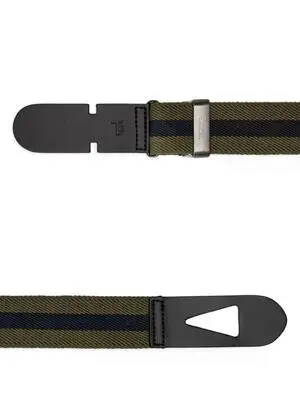 TOD'S Striped Belt