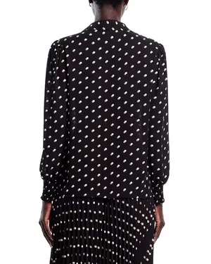 T Tahari Long Sleeve Button Down Blouse