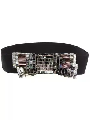 LANVIN Beaded Bow Headband