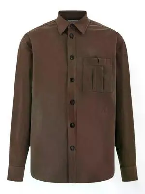 FERRAGAMO Cotton Shirt Jacket