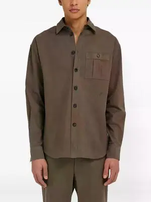 FERRAGAMO Cotton Shirt Jacket