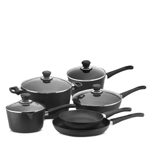 SCANPAN Classic 10 Piece Cookware Set - No Color
