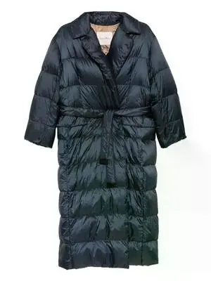 Max Mara Quilted Belted Coat