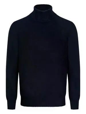 GRAN SASSO Roll Neck Sweater - Blue