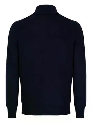 GRAN SASSO Roll Neck Sweater - Blue