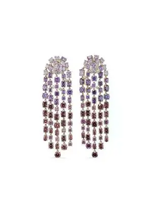 ANABELA CHAN 18k Yellow Gold Vermeil Cascade Earrings - Purple