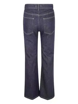 Seventy Buttoned Straight-leg Jeans