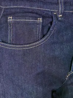 Seventy Buttoned Straight-leg Jeans