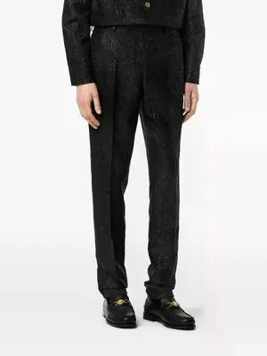 Versace Leopard-pattern Trousers