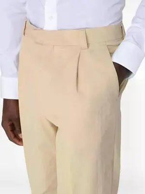 Hugo Pleated Front Trousers - Neutrals