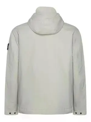 Stone Island Hooded Zip-fastening Jacket - Grey