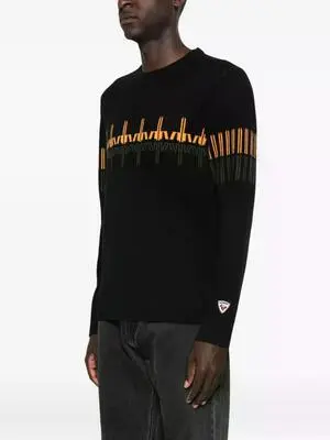 Rossignol Patterned Crew-neck Sweater