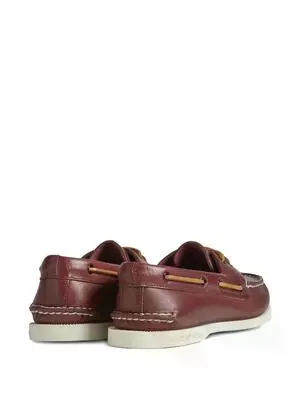 Sperry Leather Boat Shoes - Red