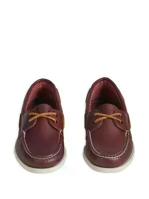 Sperry Leather Boat Shoes - Red