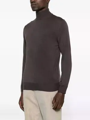 Canali High-neck Wool Sweater