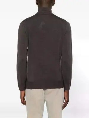 Canali High-neck Wool Sweater