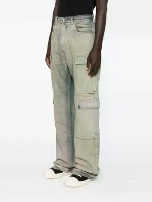 Rick Owens Cargo Pocket Jeans - Blue