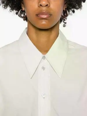 LEMAIRE Button-down Long-sleeve Shirt - Neutrals
