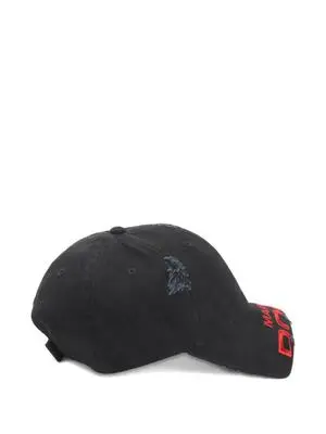 Martine Rose Distressed Logo Baseball Cap