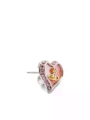 VIVIENNE WESTWOOD Orb Heart Earrings