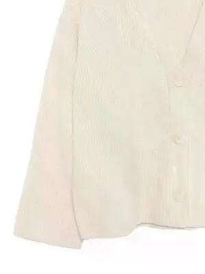 JOSEPH Ribbed Button Cardigan