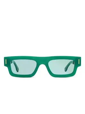 RETROSUPERFUTURE Low-profile Rectangular Sunglasses - Green
