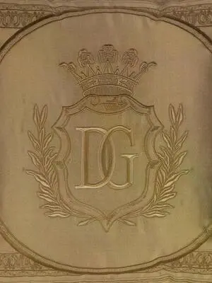 Dolce & Gabbana Small Dg-embossed Cushion