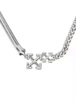 Off-White Arrow-detail Chain Necklace