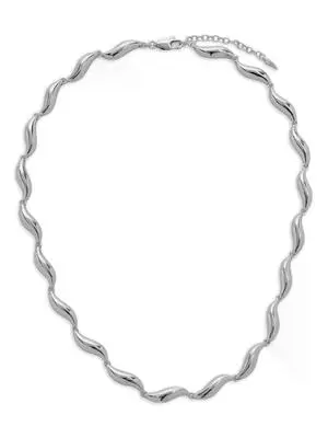 MISSOMA Savi Curved-link Necklace - Silver