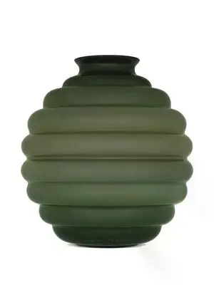 Dolce & Gabbana Ribbed Vase - Green