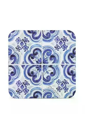 Dolce & Gabbana 12 Set Coasters - Blue