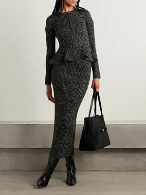 Max Mara Rodano Wool-blend Midi Skirt