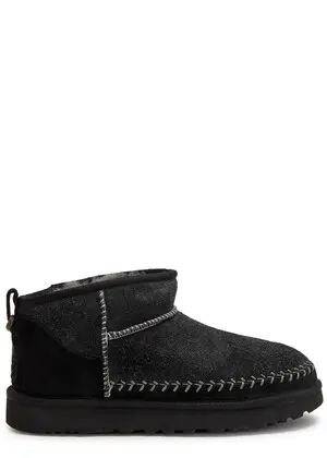Ugg Contrast Stitching Shoes For Women