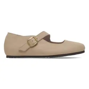 BIRKENSTOCK Tracy Nubuk Leather Mary Jane - Sand