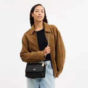COACH Klare Crossbody Bag - Calf Leather/gold/black